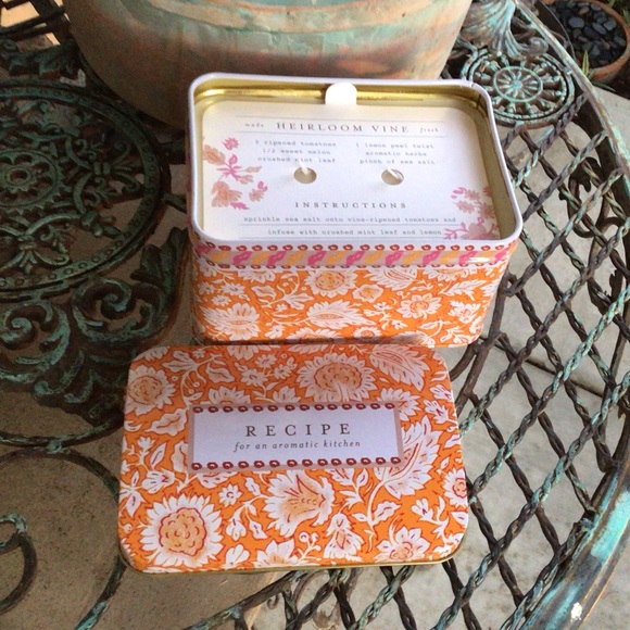 Anthropologie | Other | Anthropologie Rosebud Recipe Tin Candle Recipe ...